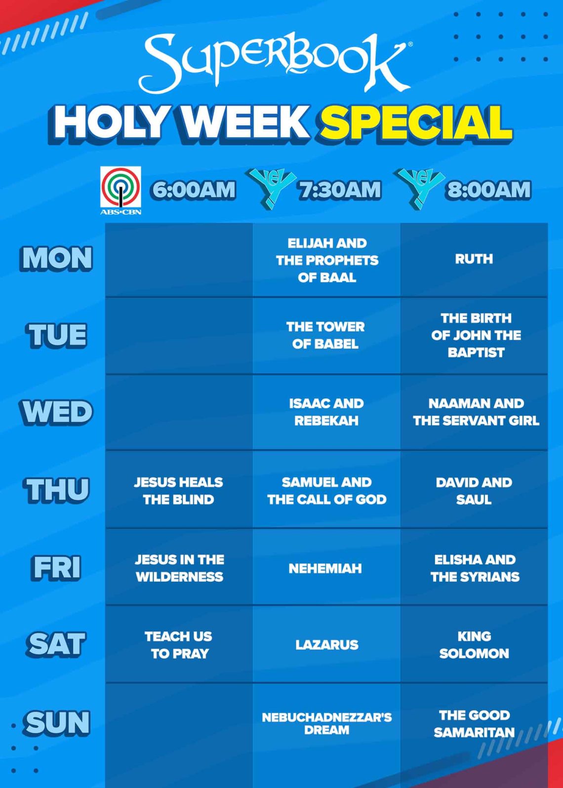 Celebrate Holy Week At Home with Superbook