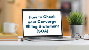 How to check your Converge Billing Statement (SOA)