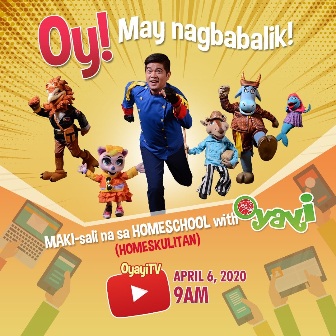 Oyayi TV is Back with “HOMESKULITAN” for Kids to Enjoy During the ...