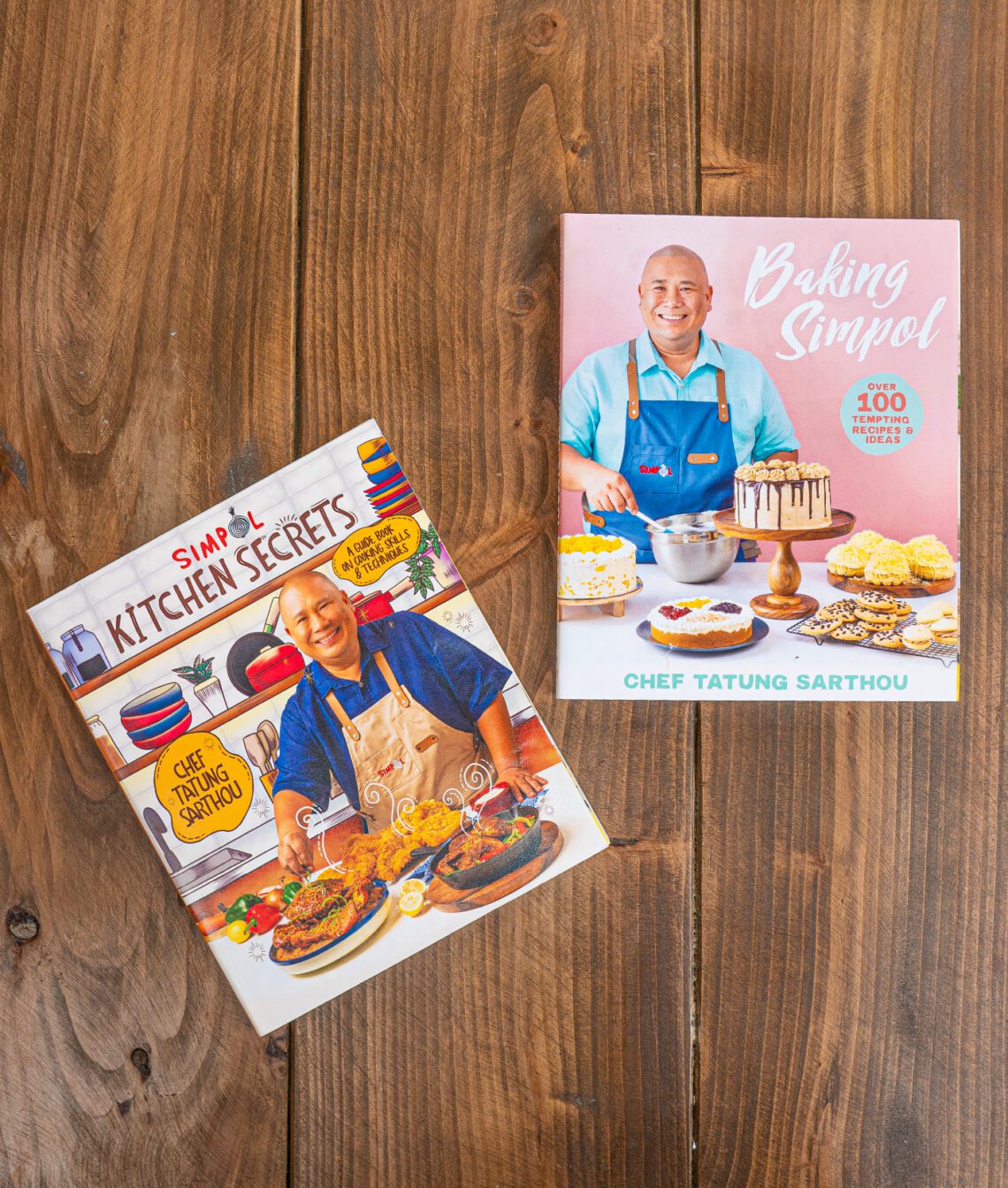 Celebrity Chef Tatung Sarthou Releases Two New Books