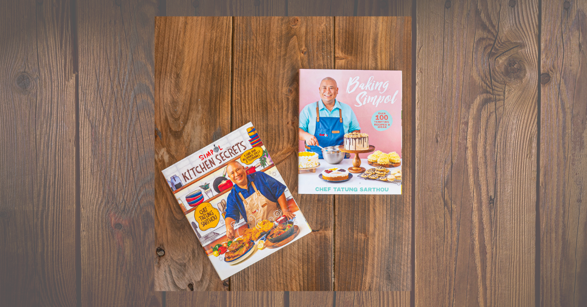 Celebrity Chef Tatung Sarthou Releases Two New Books